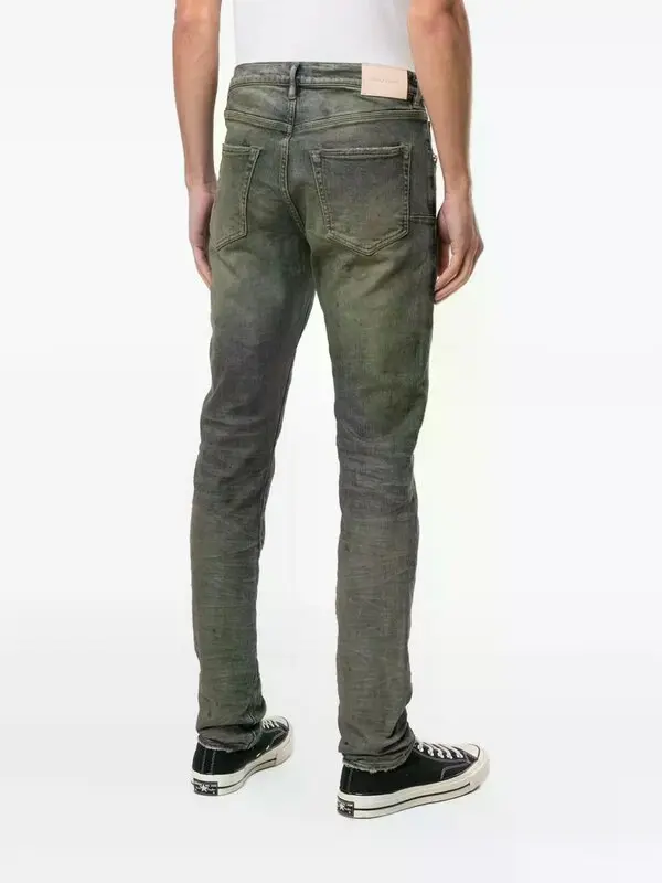 PURPLE BRAND Stonewashed Skinny Jeans - Blue