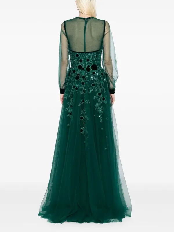 SAIID KOBEISY Bead-embellished Gown