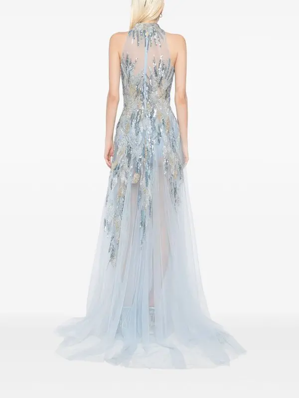 SAIID KOBEISY Embroidered Dress