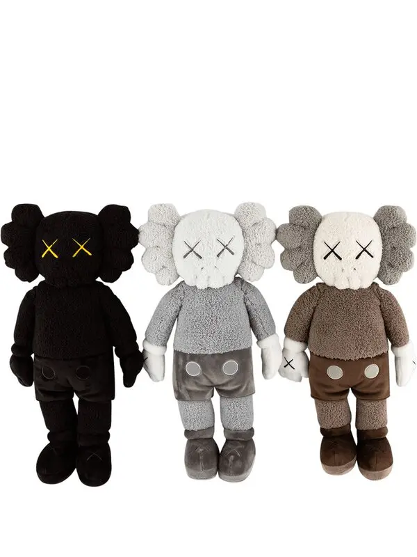 KAWS Holiday: Hong Kong Plush Set - Black