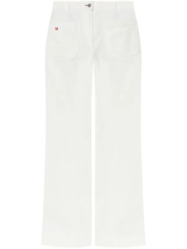 Victoria Beckham Alina Jeans - White