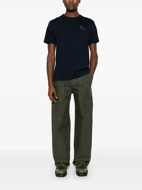 Loewe Anagram-embroidered T-shirt