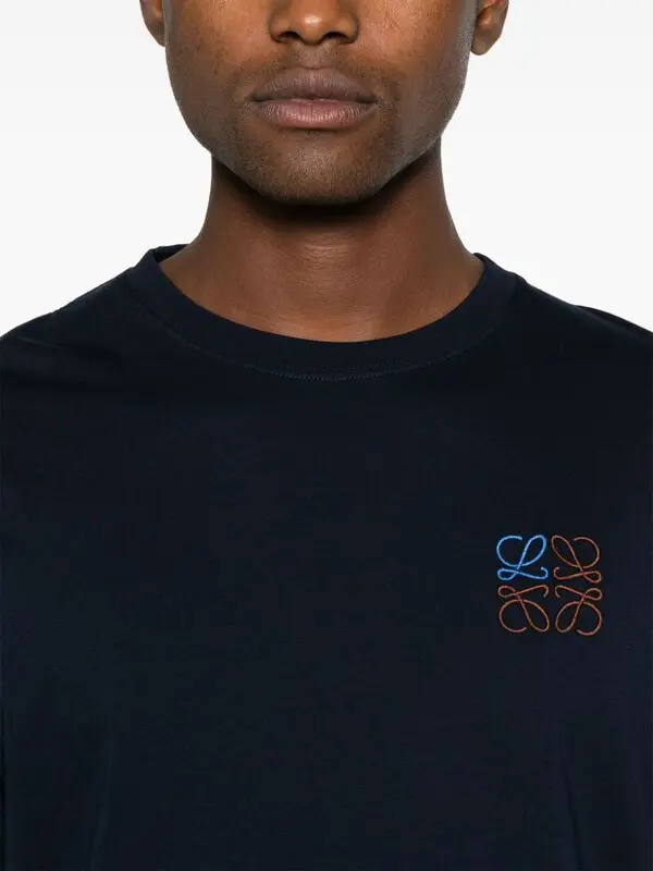 Loewe Anagram-embroidered T-shirt