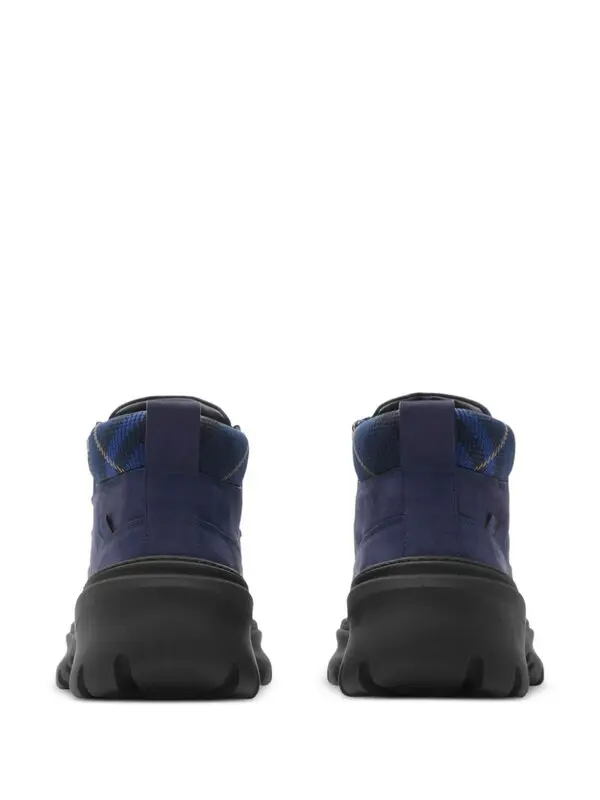 Burberry Scoot Ankle Boots - Blue