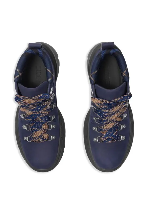 Burberry Scoot Ankle Boots - Blue
