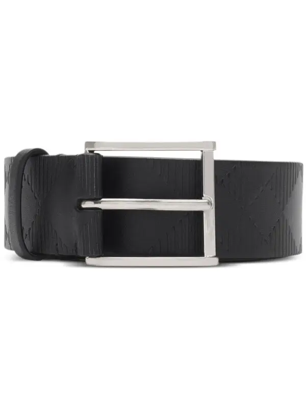 Burberry Leather Belt - Black