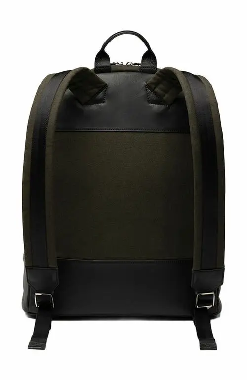 WANT Les Essentiels Kastrup Organic Cotton Canvas Backpack - Green