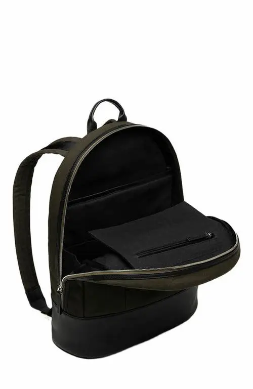 WANT Les Essentiels Kastrup Organic Cotton Canvas Backpack - Green