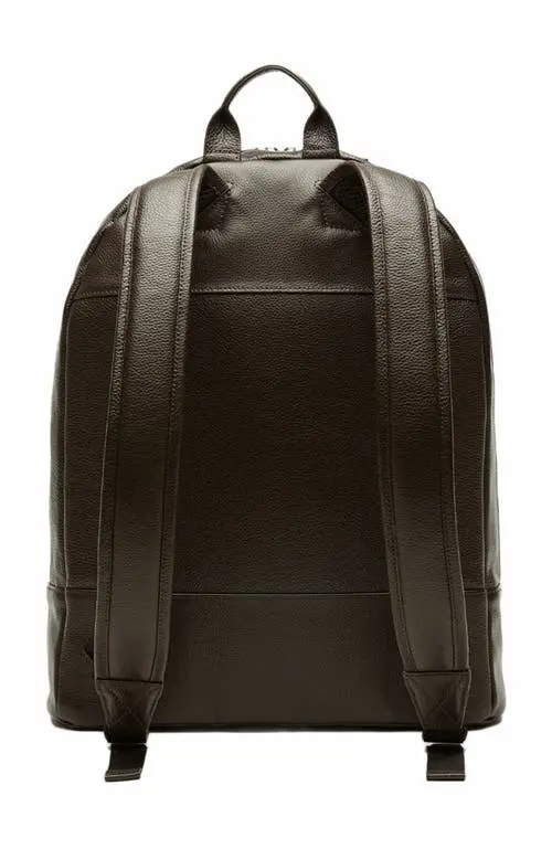 WANT Les Essentiels Kastrup Pebble-grained Leather Backpack - Dark Brown