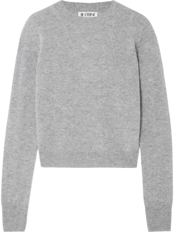 Eterne Francis Cashmere Sweater - Gray