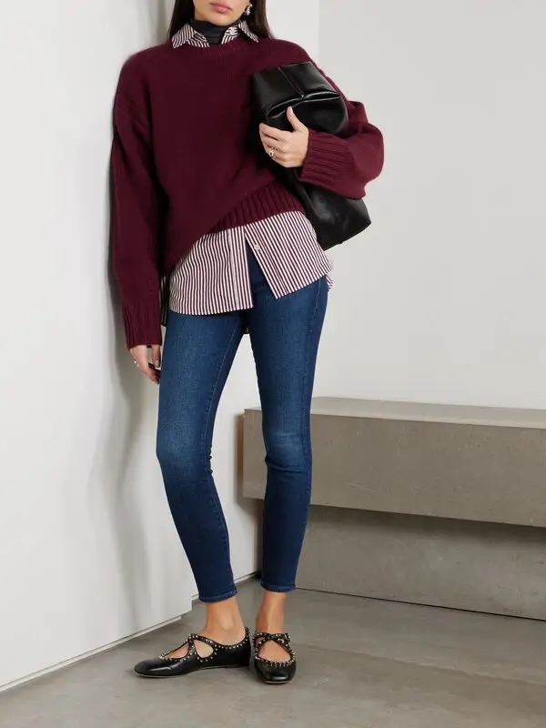 MOTHER Looker High-rise Skinny Jeans