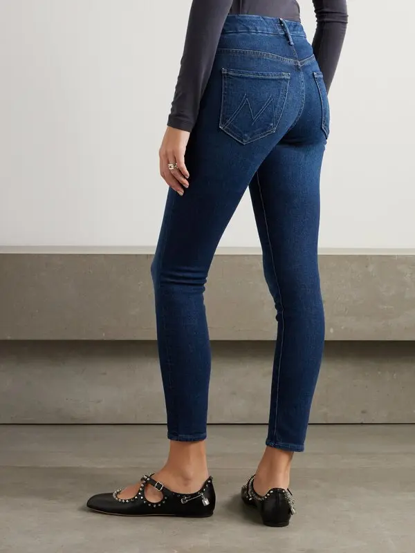 MOTHER Looker High-rise Skinny Jeans