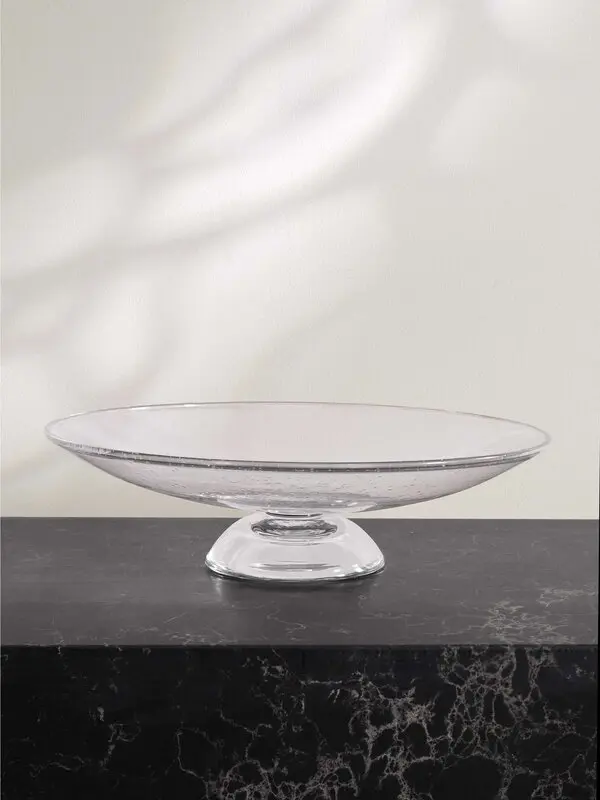 LOUISE ROE Glass Tray - Clear