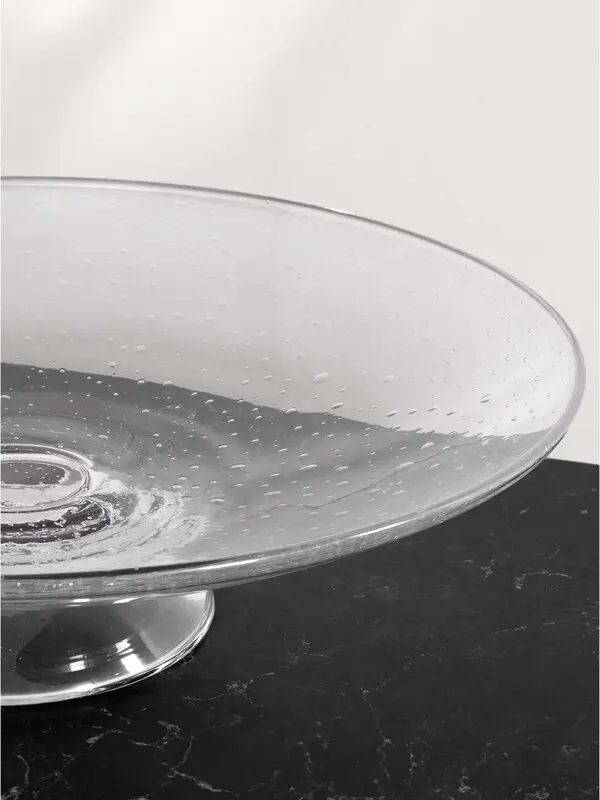 LOUISE ROE Glass Tray - Clear