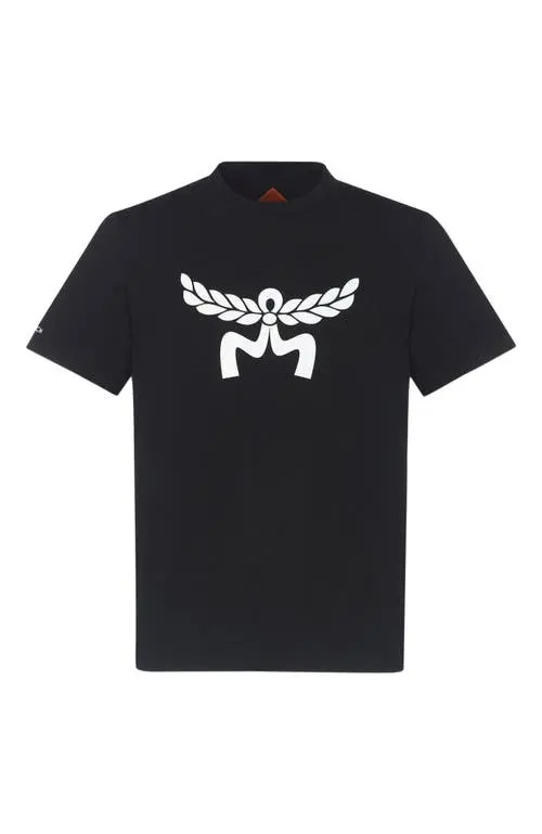 Mcm Laurel Logo Print T-shirt