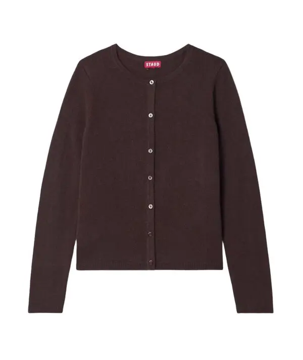 Staud Midnight Cashmere Cardigan
