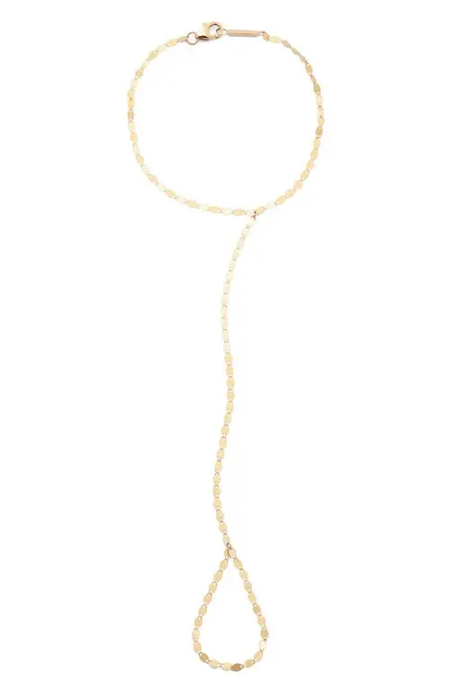 Lana Jewelry Hand Lariat Bracelet - Yellow