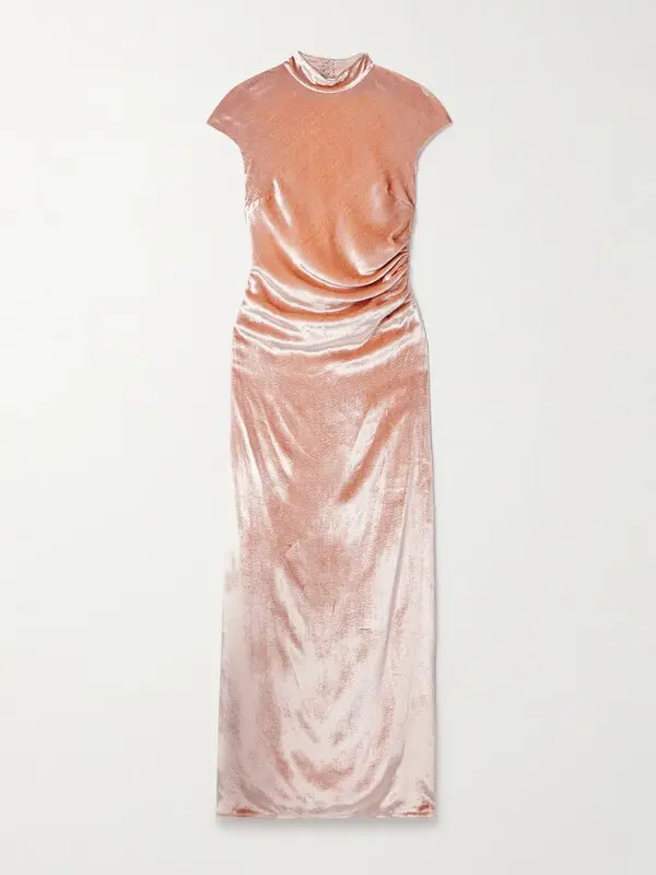 Staud Tina Maxi Dress - Pink - 50% Off | Editorialist