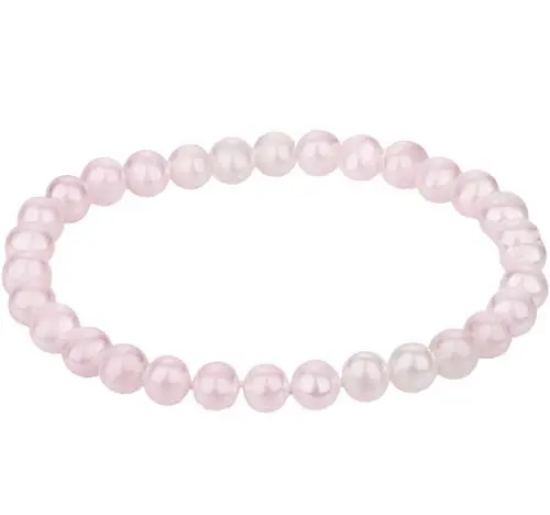 DONATELLO GIAN Name' Shell Pearl Stretch Bracelet - Pink