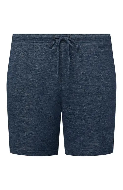 Onia Terry Linen Short - Dark Blue