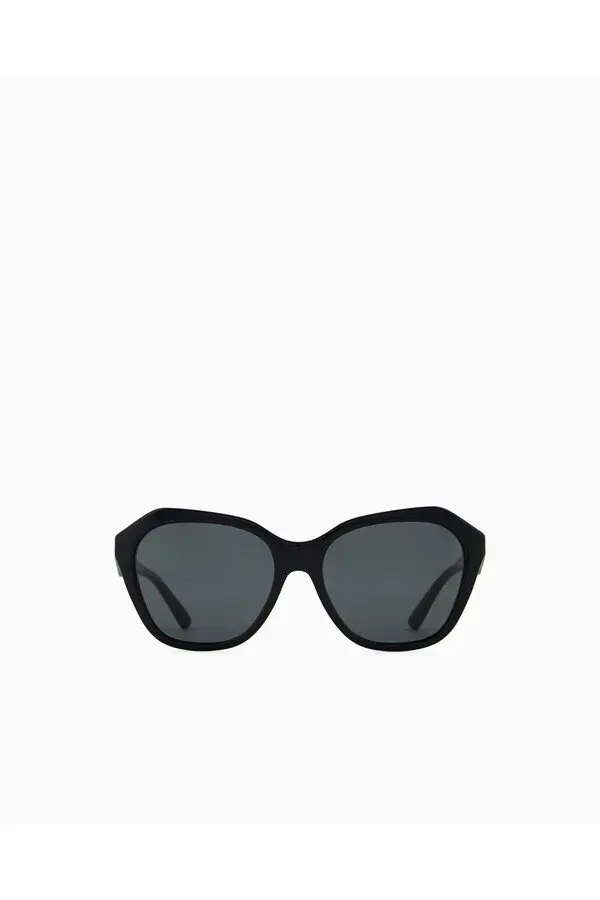 Emporio Armani Irregular Sunglasses - Black