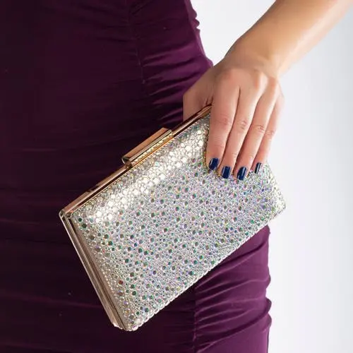 FOREVER & ALWAYS SHOES Clara Evening Clutch