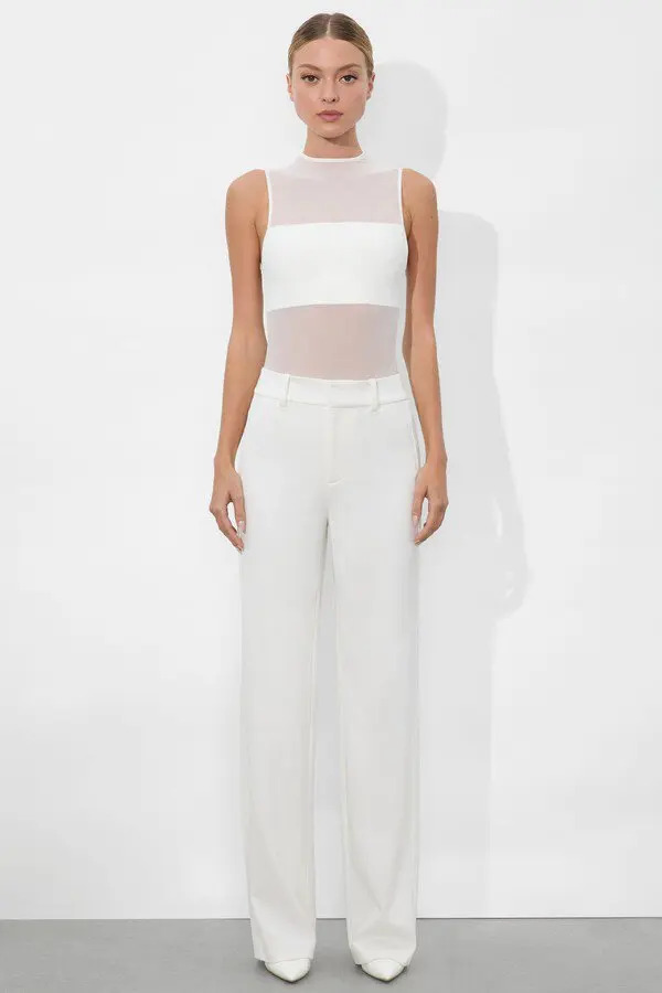 Alice + Olivia Alexander Trouser Off