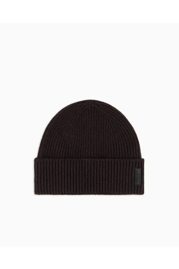 Giorgio Armani Cashmere Beanie - Natural