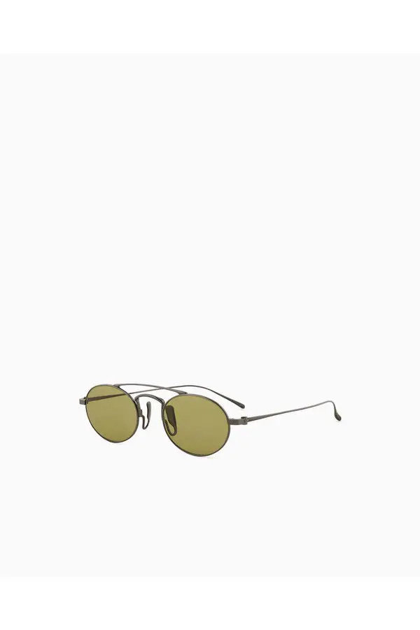 Giorgio Armani Oval Sunglasses