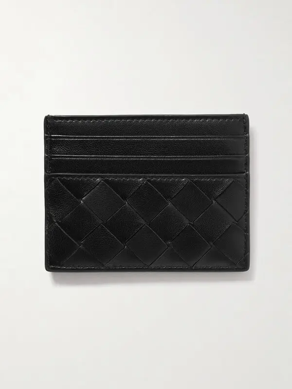 Bottega Veneta Intrecciato Leather Cardholder