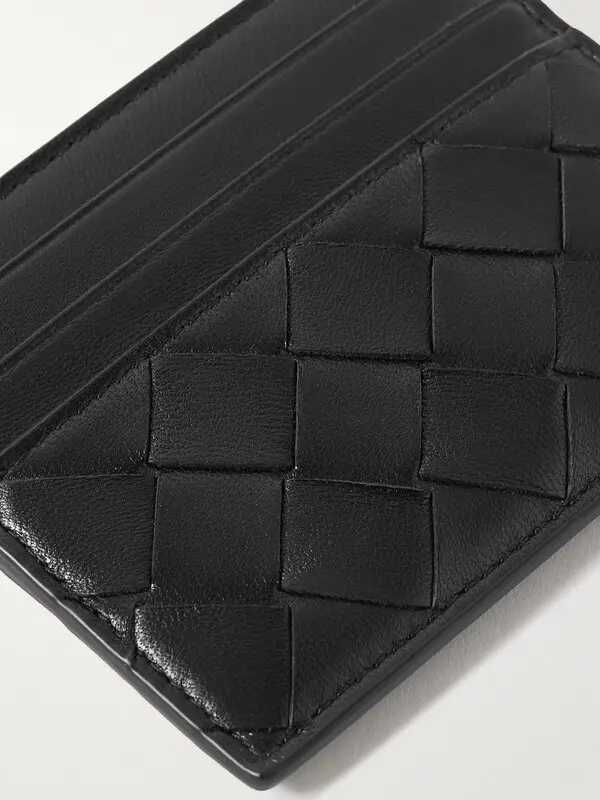 Bottega Veneta Intrecciato Leather Cardholder