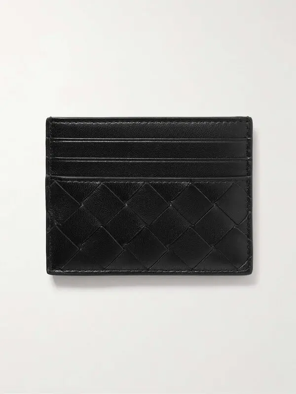 Bottega Veneta Intrecciato Leather Cardholder