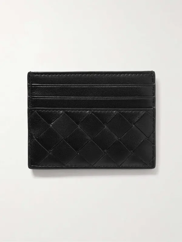Bottega Veneta Intrecciato Leather Cardholder