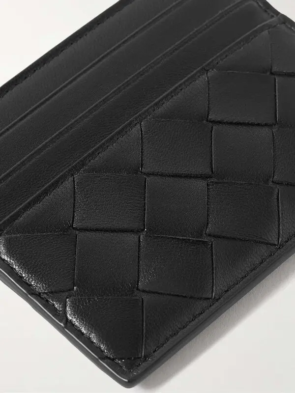 Bottega Veneta Intrecciato Leather Cardholder