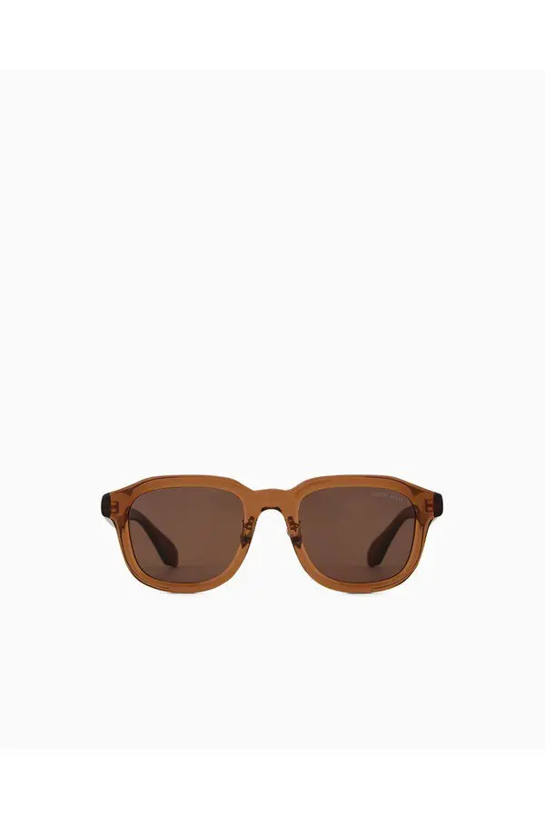 Giorgio Armani Square Sunglasses - Natural