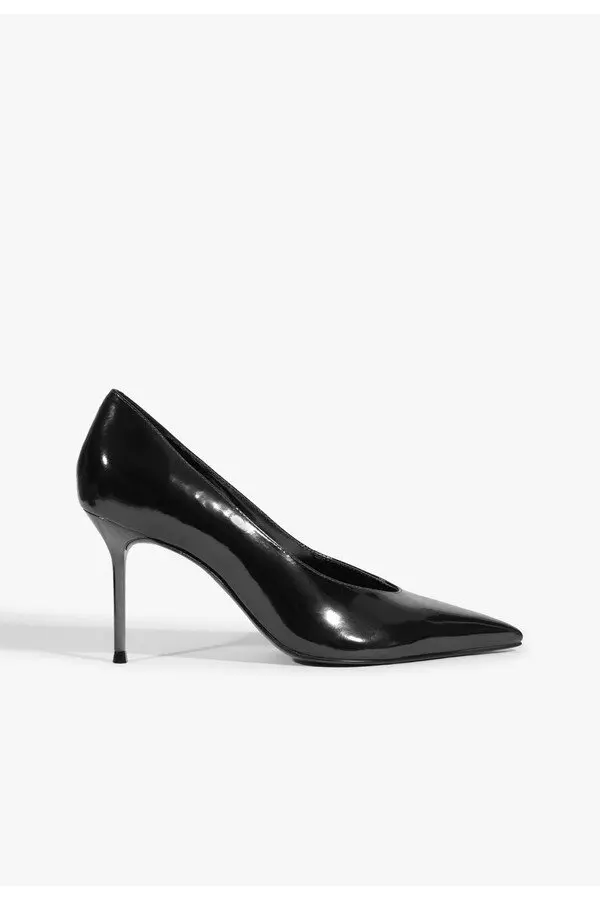 Schutz Alicia Pointed-Toe Pumps In Black 60% Off Editorialist - Main Image