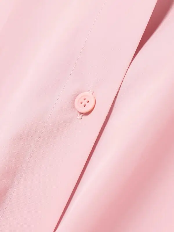 Loewe Cutout Cotton-poplin Shirt