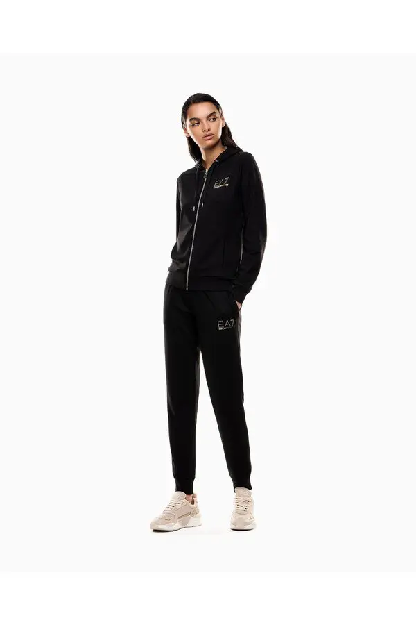 EA7 Evolution Stretch Viscose Blend Jersey Tracksuit