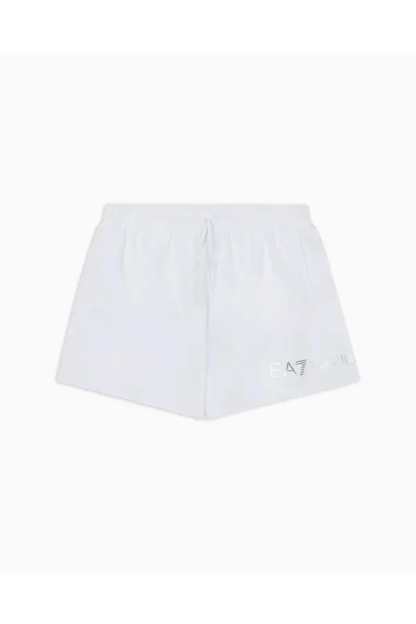 Emporio Armani Ea7 Swim Trunks - White