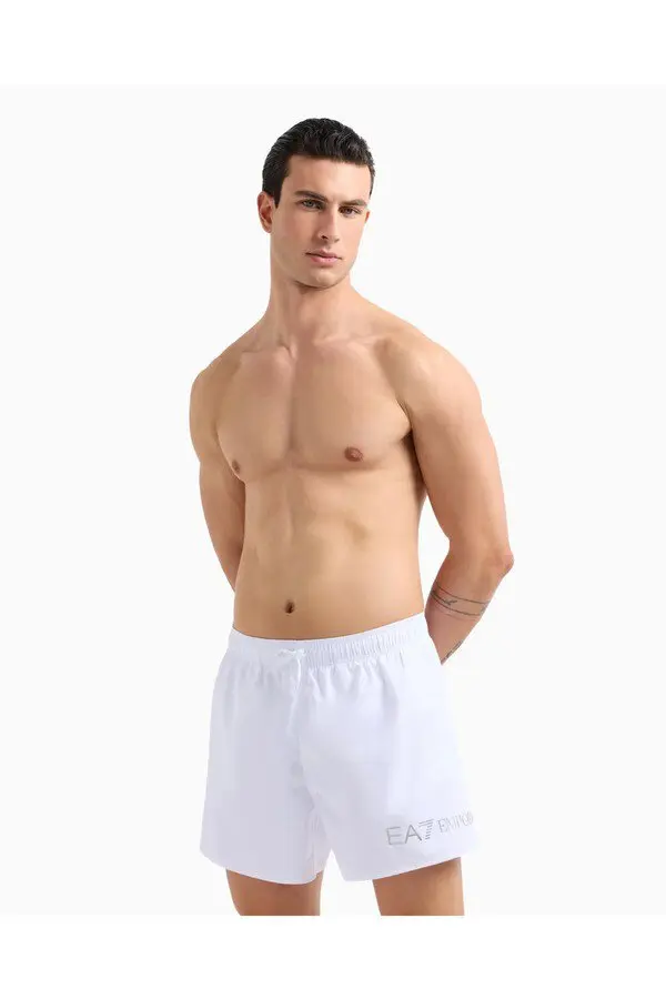 EA7 Swim Trunks - White