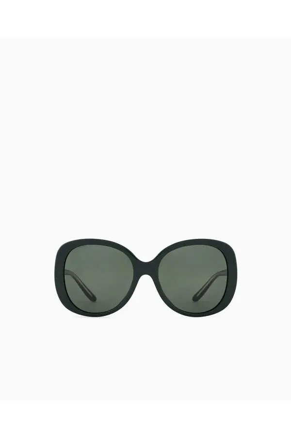 Giorgio Armani Round Frame Sunglasses - Green