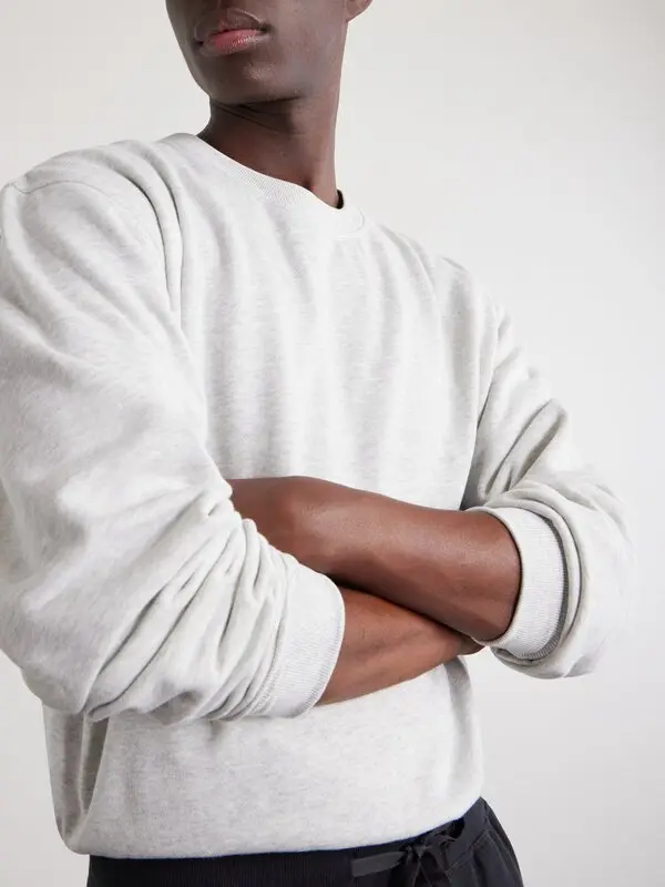 Lululemon Steady State Cotton-blend Jersey Sweatshirt