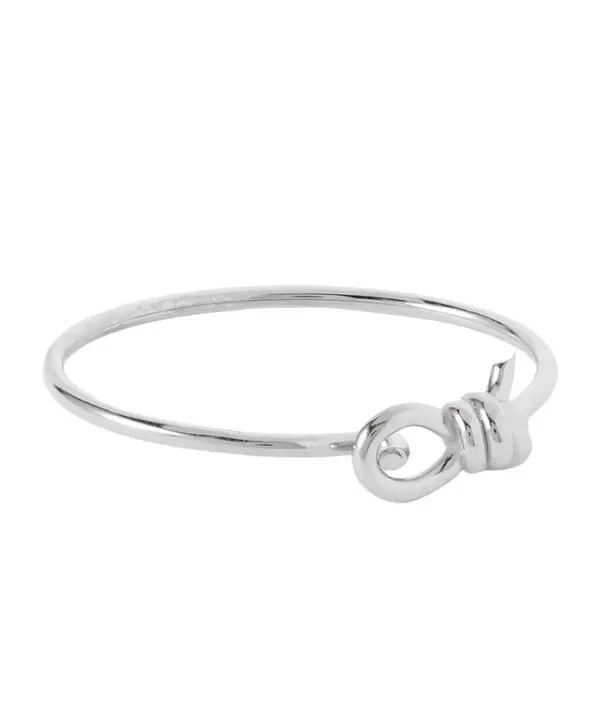 Bottega Veneta Knot Bracelet - Silver