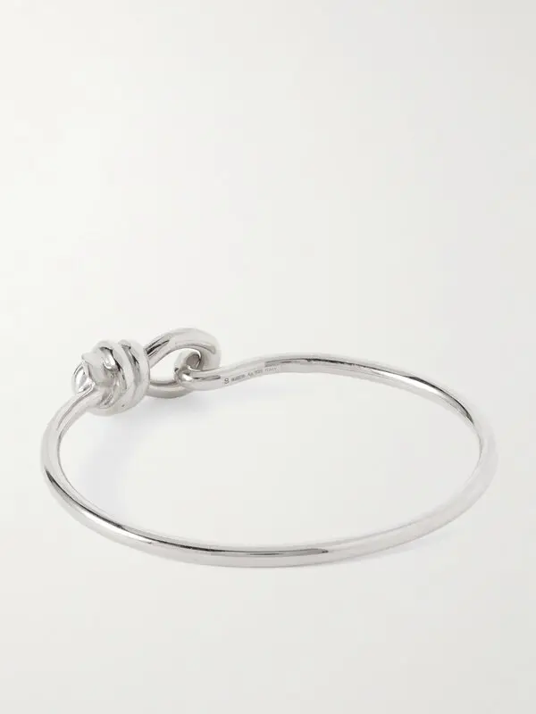 Bottega Veneta Knot Bracelet - Silver