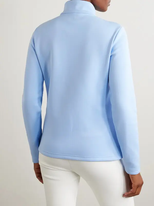 Fusalp Orion Stretch-jersey Turtleneck Base Layer - Blue