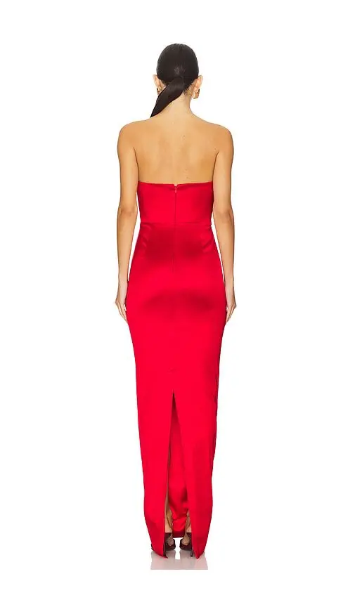 SAU LEE Esther Gown - Red