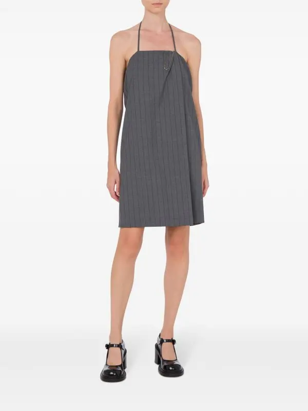 Moschino Pinstripe Mini Dress