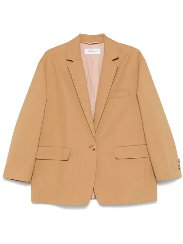 Max Mara Monica Blazer - Brown
