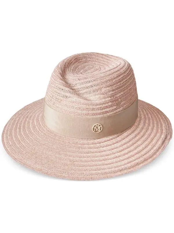MAISON MICHEL Virginie Fedora - Neutrals