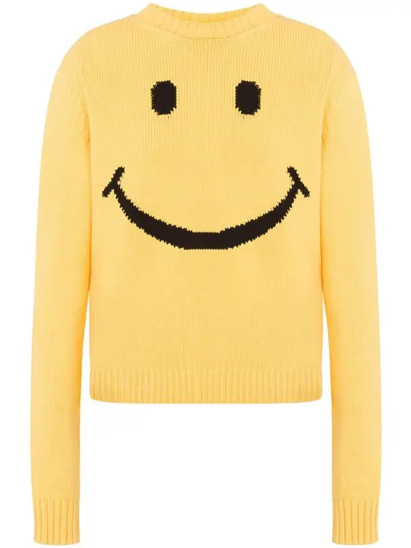 Moschino Smiley Sweater - Yellow